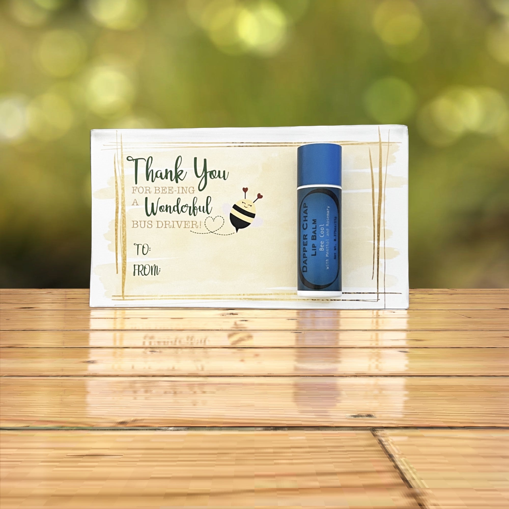 End of Year- Bus Driver | Mae Bee Honey Company